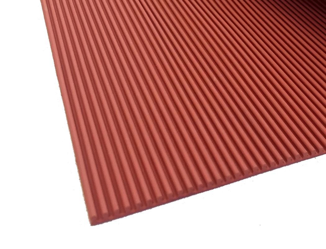 RIBtype Base Sheet - 14" X 18" Natural Rubber