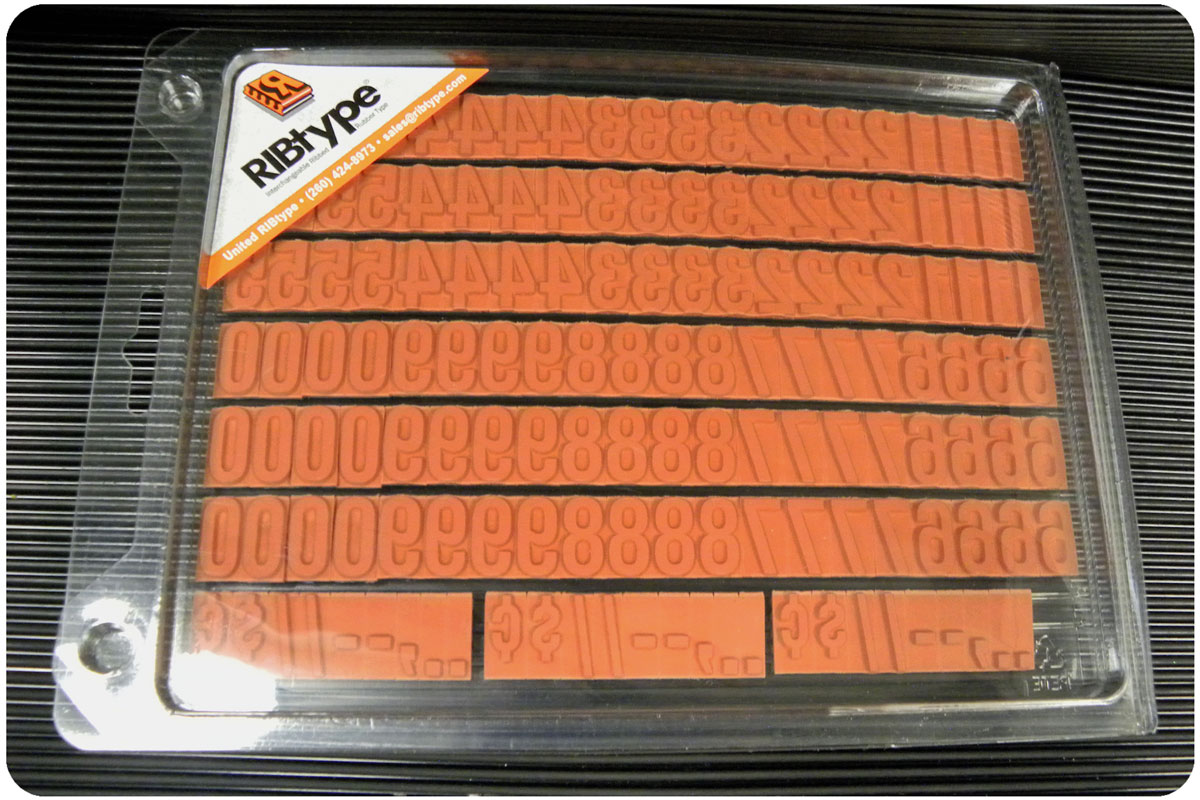 FU77VP RIBtype Rubber Stamp Set 5 8 Inch Bold Numbers Value Pack fu77vp-ribtype-rubber-stamp-set-5-8-inch-bold-numbers-value-pack
